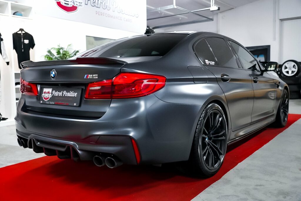BMW M5 Individual – Frozen Arctic Grey – Petrol Positive Performance ...