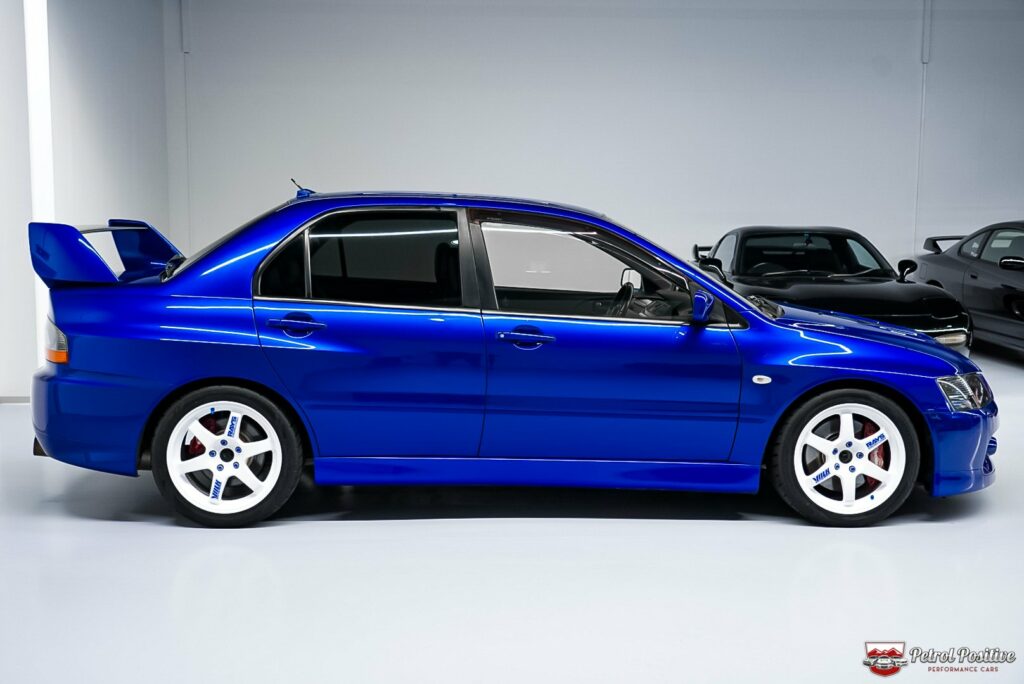 JDM Mitsubishi EVO 9 GSR – Electric Blue – Petrol Positive Performance ...