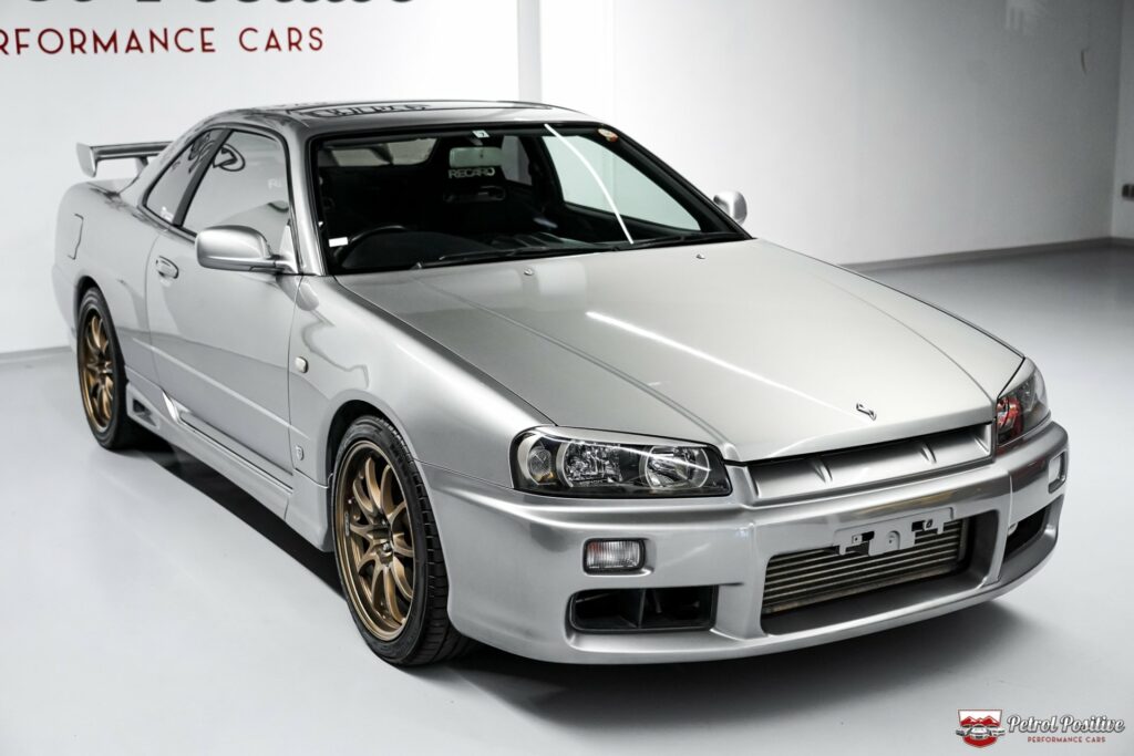 JDM Nissan Skyline R34 GTT Manual – Petrol Positive Performance Cars GmbH