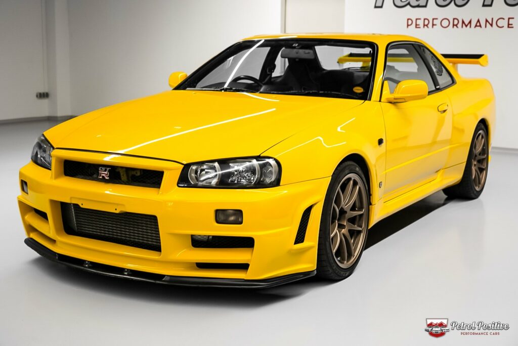 Nissan Skyline R34 GTR – EV1 Yellow 1 of 68 – Petrol Positive ...