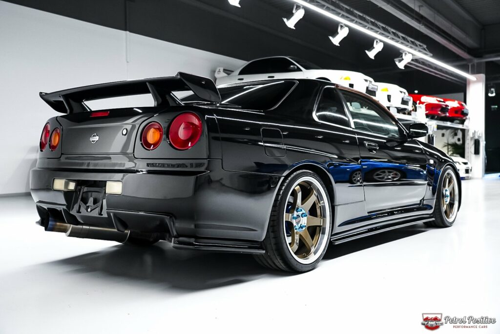 Nissan Skyline R34 GTT Manual – GTR Optik – Petrol Positive Performance ...