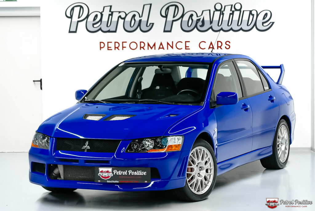 LHD Mitsubishi Lancer Evo VII GSR – French Blue – Petrol Positive ...