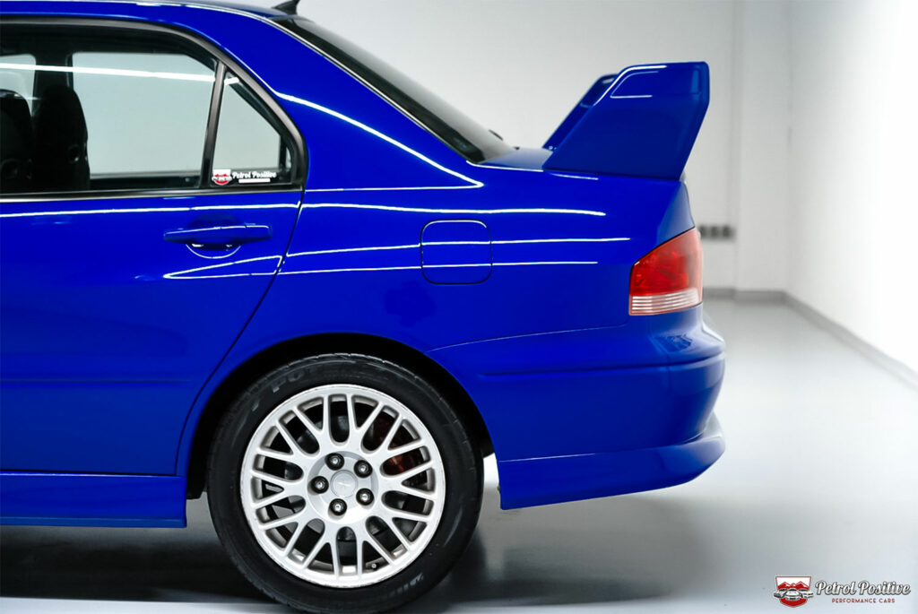 LHD Mitsubishi Lancer Evo VII GSR – French Blue – Petrol Positive ...