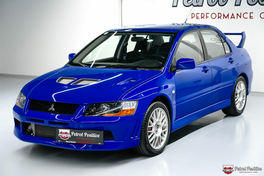 LHD Mitsubishi Lancer Evo VII GSR – French Blue – Petrol Positive ...