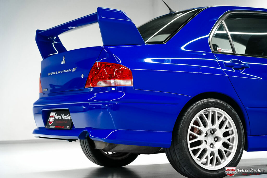 LHD Mitsubishi Lancer Evo VII GSR – French Blue – Petrol Positive ...