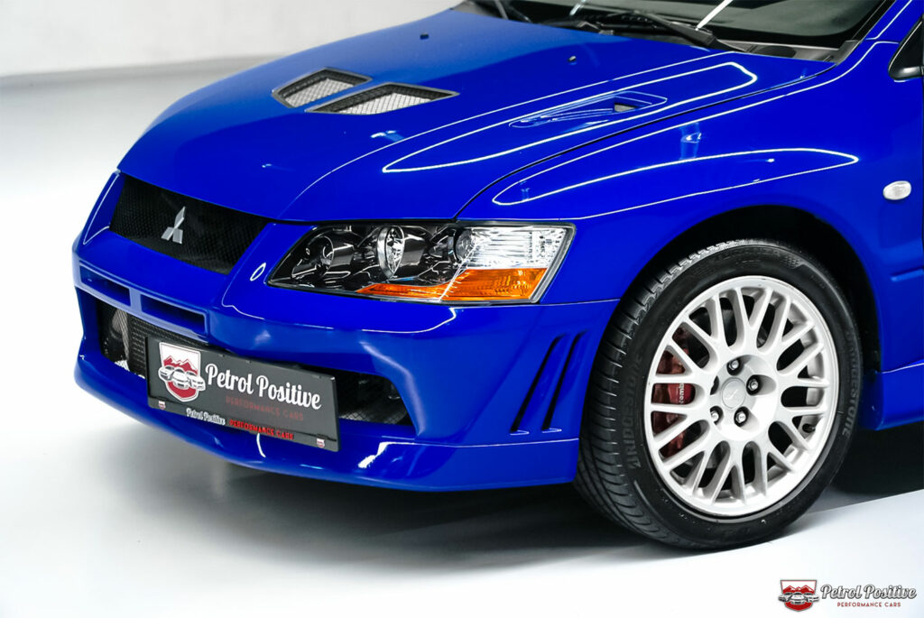 LHD Mitsubishi Lancer Evo VII GSR – French Blue – Petrol Positive ...