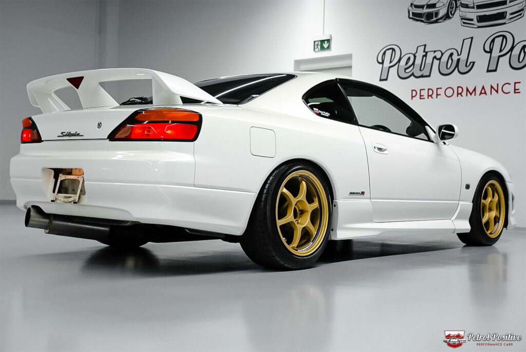 Nissan Silvia S15 Spec R Aero – Pearl White – Petrol Positive Performance Cars GmbH
