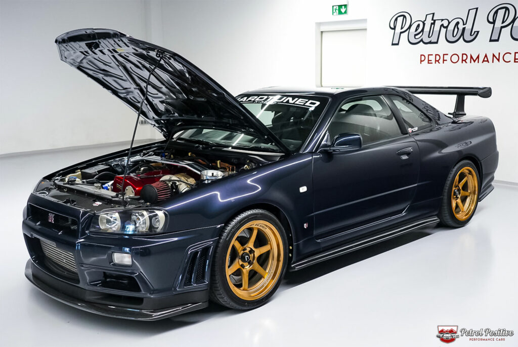 Nissan Skyline R34 GTR VSpec – 1 of 80 Limited UK Spec – Petrol ...