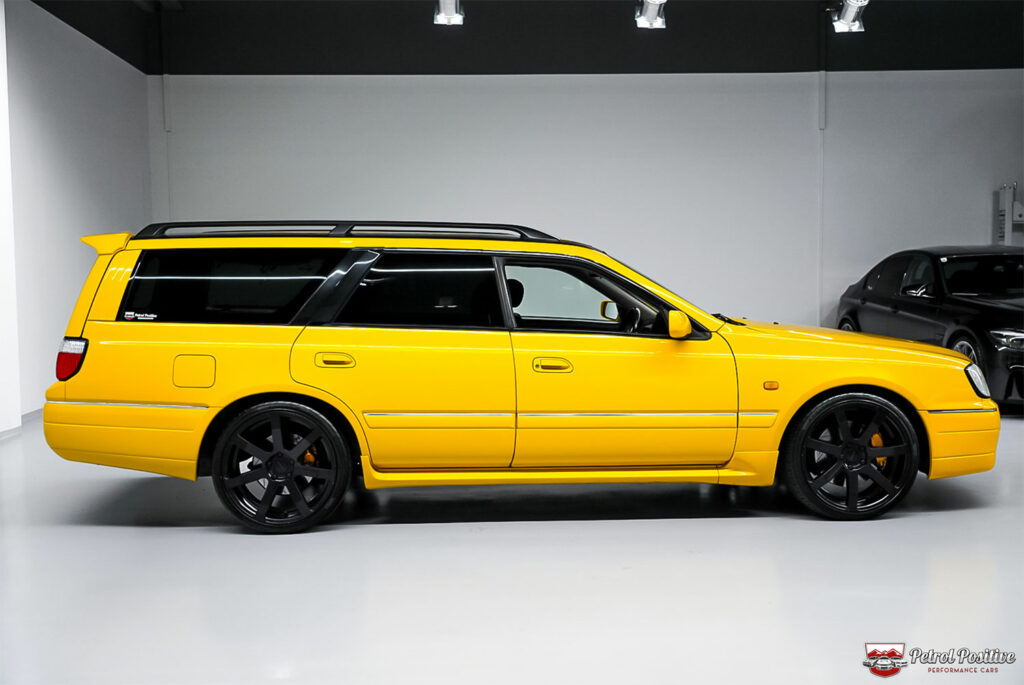 Nissan Stagea RS Four S-Rare Lightning Yellow – Petrol Positive ...