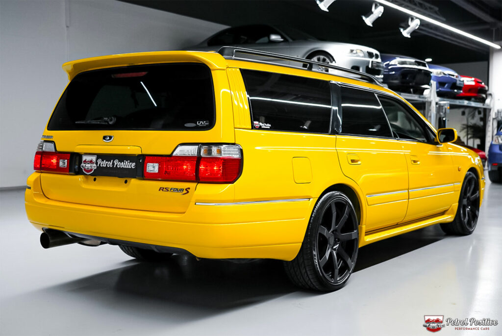 Nissan Stagea RS Four S-Rare Lightning Yellow – Petrol Positive ...