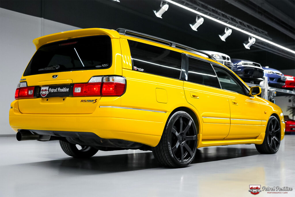 Nissan Stagea RS Four S-Rare Lightning Yellow – Petrol Positive ...