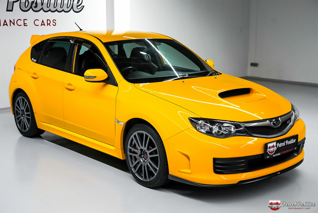 Subaru Impreza STI Spec C-Limited Sunrise Yellow – Petrol Positive Performance Cars GmbH