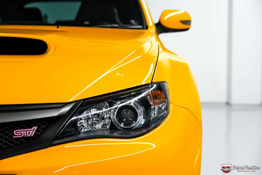 Subaru Impreza STI Spec C-Limited Sunrise Yellow – Petrol Positive ...