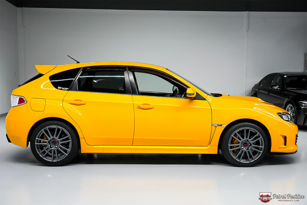 Subaru Impreza STI Spec C-Limited Sunrise Yellow – Petrol Positive Performance Cars GmbH