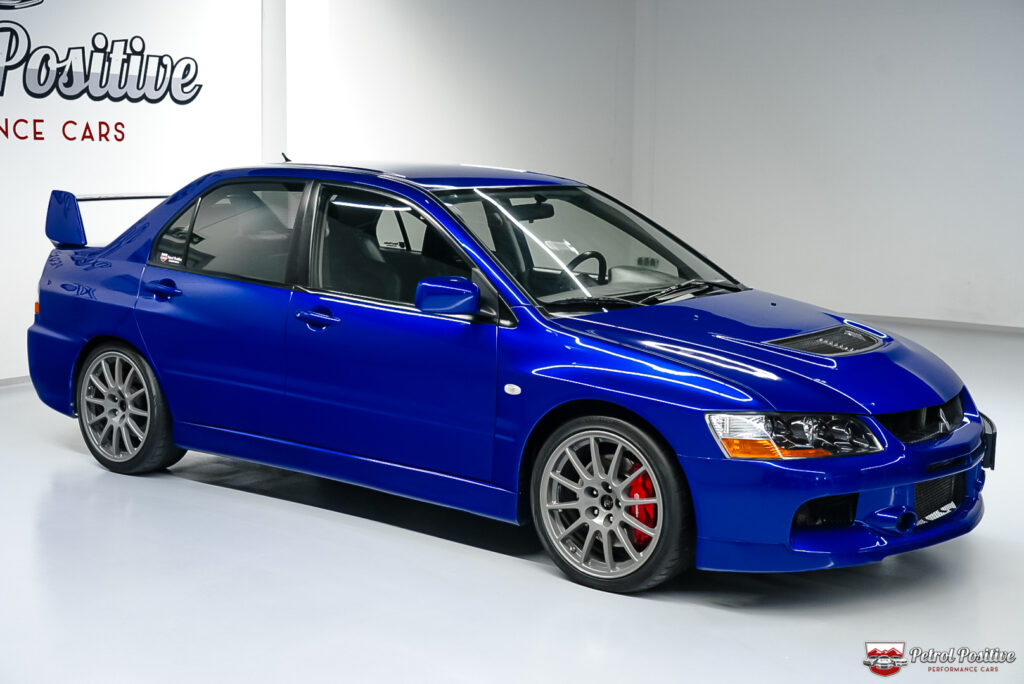 LHD Mitsubishi Evo IX – Electric Blue Pearl – Petrol Positive ...