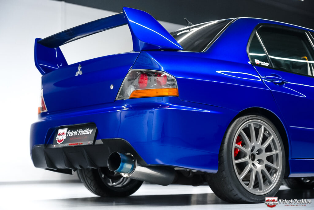 LHD Mitsubishi Evo IX – Electric Blue Pearl – Petrol Positive ...