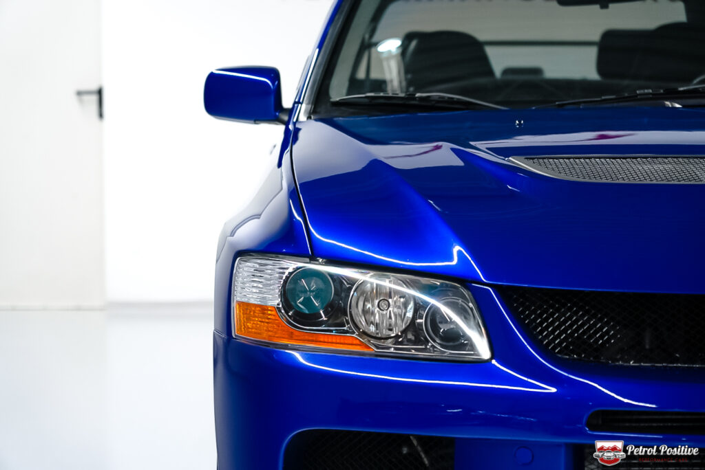 LHD Mitsubishi Evo IX – Electric Blue Pearl – Petrol Positive ...