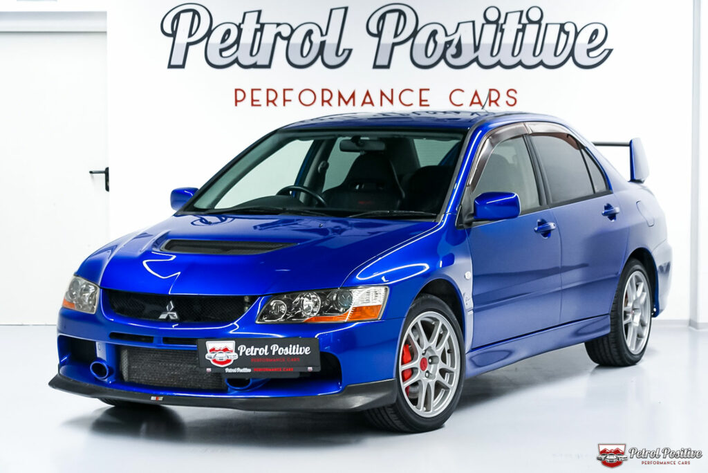 JDM Mitsubishi Evo IX – Ruri Blue - Petrol Positive Performance Cars GmbH