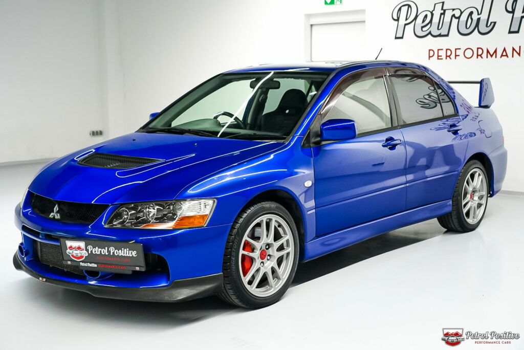 JDM Mitsubishi Evo IX – Ruri Blue - Petrol Positive Performance Cars GmbH