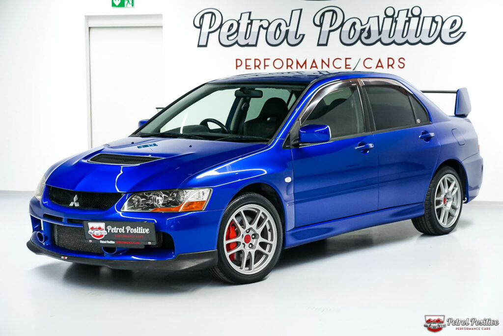 JDM Mitsubishi Evo IX – Ruri Blue - Petrol Positive Performance Cars GmbH