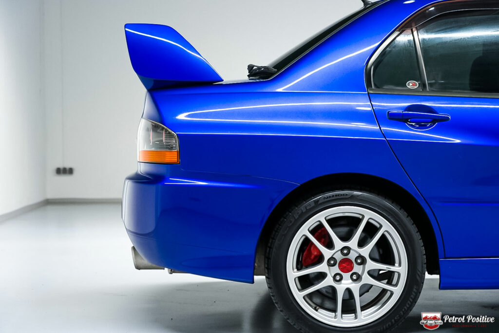 JDM Mitsubishi Evo IX – Ruri Blue - Petrol Positive Performance Cars GmbH