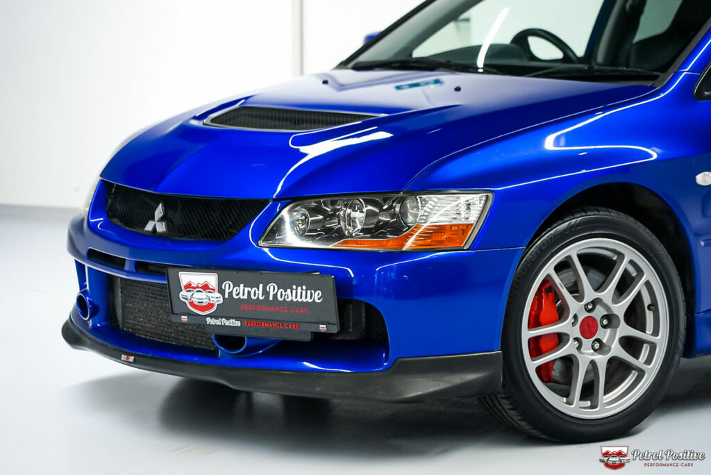 JDM Mitsubishi Evo IX – Ruri Blue - Petrol Positive Performance Cars GmbH