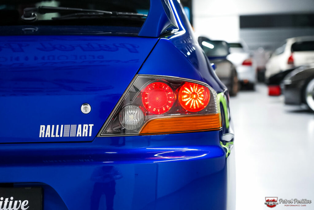 JDM Mitsubishi Evo IX – Ruri Blue – Petrol Positive Performance Cars GmbH