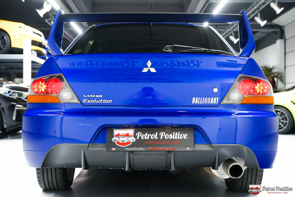 JDM Mitsubishi Evo IX – Ruri Blue – Petrol Positive Performance Cars GmbH