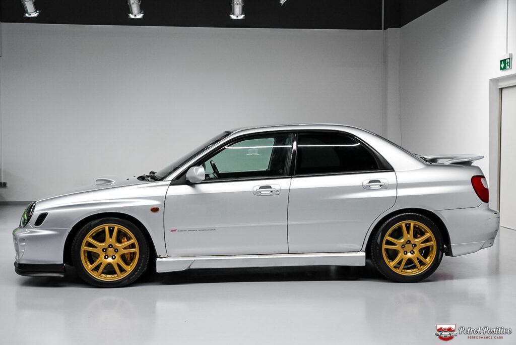 JDM Subaru Impreza STi Silber Frosch eye – Petrol Positive Performance Cars GmbH