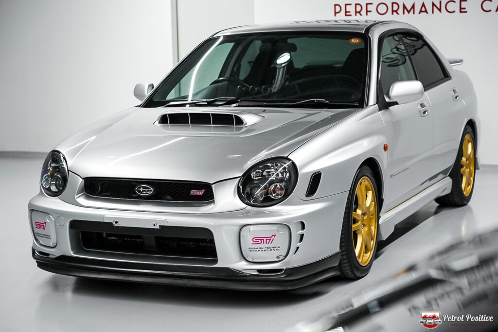 JDM Subaru Impreza STi silver frog eye – Petrol Positive Performance Cars GmbH