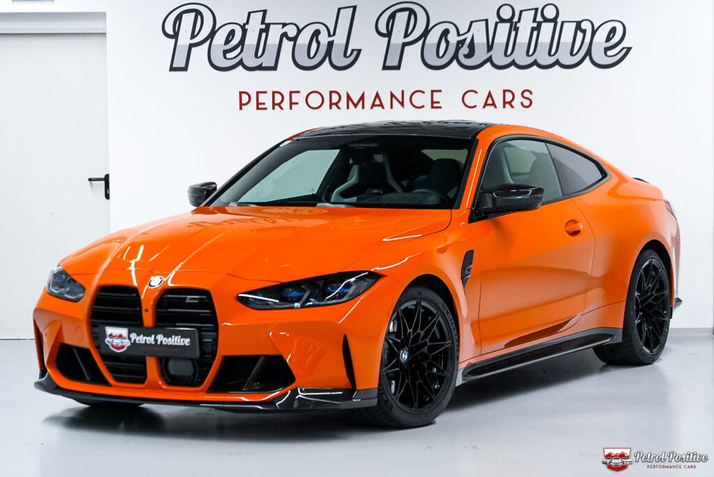 2022 M4 Competition Feuerorange – Petrol Positive Performance Cars GmbH