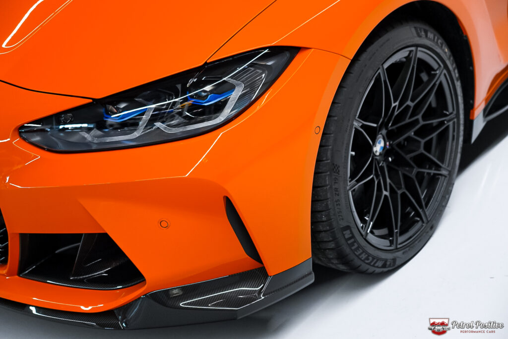2022 M4 Competition Feuerorange – Petrol Positive Performance Cars GmbH