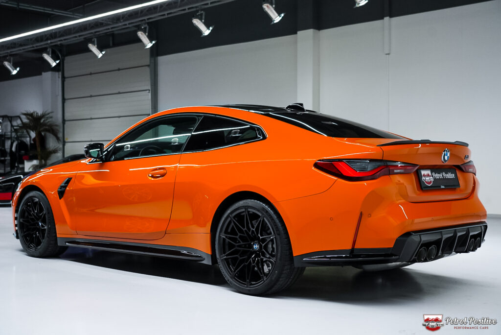2022 M4 Competition Feuerorange – Petrol Positive Performance Cars GmbH
