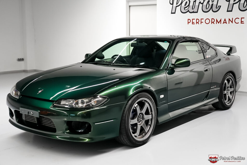 Nissan Silvia S15 Grün foliert – Petrol Positive Performance Cars GmbH