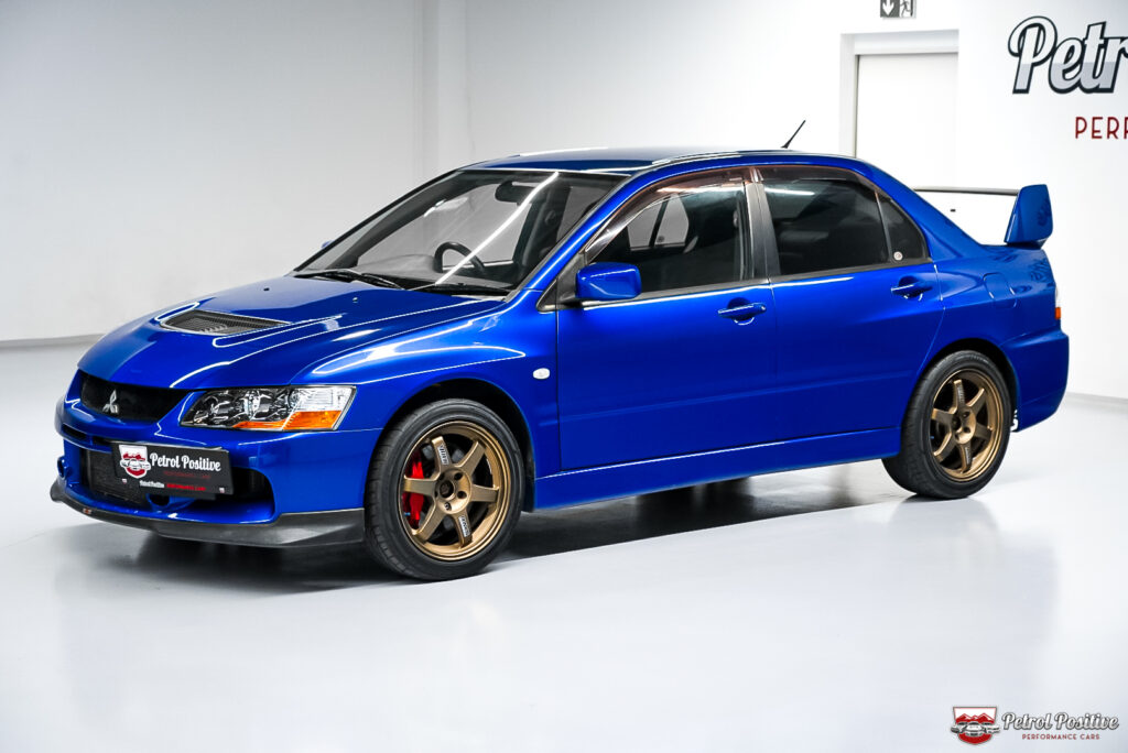 JDM Mitsubishi Evo IX – Ruri Blue – Petrol Positive Performance Cars GmbH