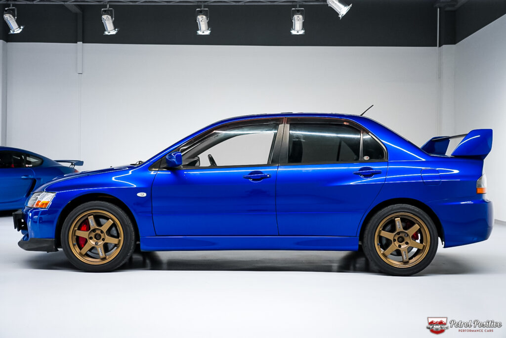 JDM Mitsubishi Evo IX – Ruri Blue – Petrol Positive Performance Cars GmbH