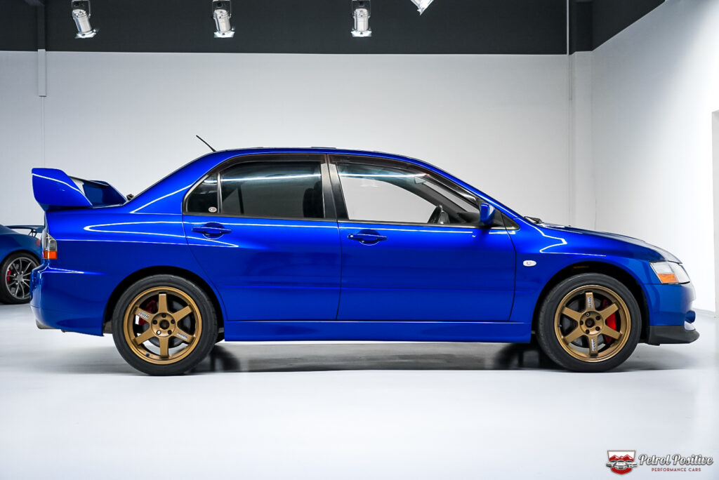 JDM Mitsubishi Evo IX – Ruri Blue – Petrol Positive Performance Cars GmbH