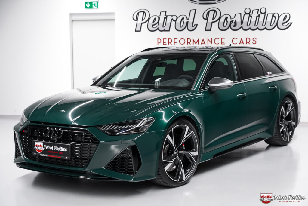 Audi RS6 Avant 4,0 TFSI quattro / Audi Exklusive / Goodwood Grün – Petrol Positive Performance ...