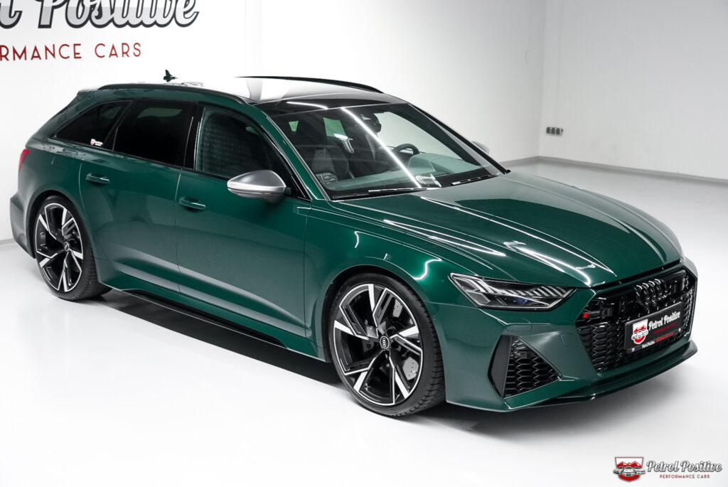 Audi RS6 Avant 4,0 TFSI quattro / Audi Exklusive / Goodwood Grün – Petrol Positive Performance ...