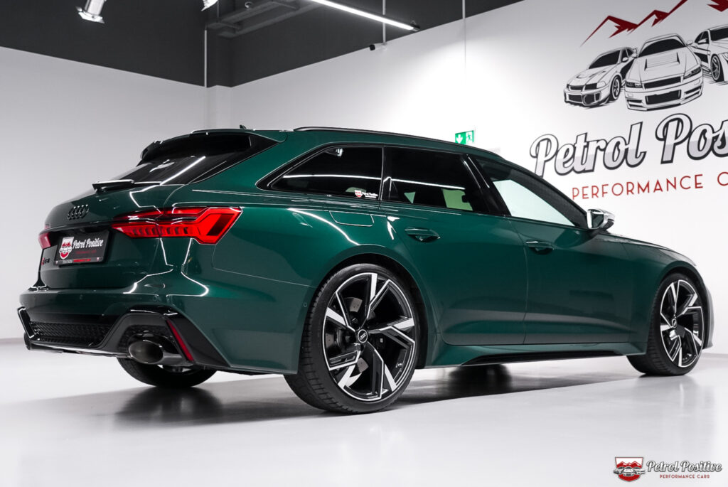 Audi RS6 Avant 4,0 TFSI quattro / Audi Exklusive / Goodwood Grün – Petrol Positive Performance ...