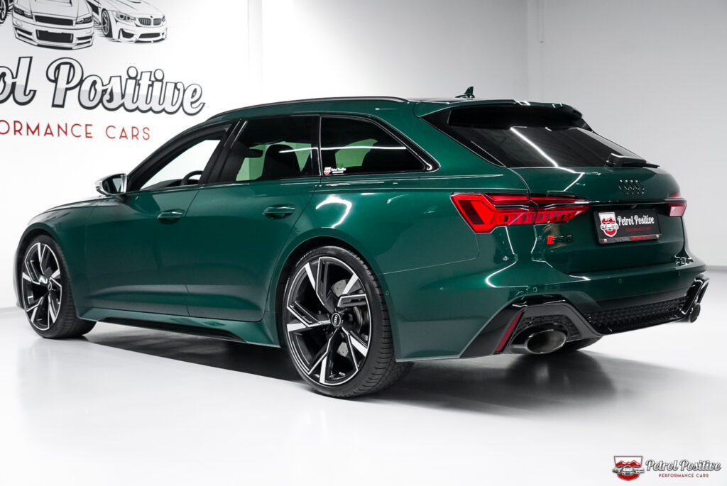 Audi RS6 Avant 4,0 TFSI quattro / Audi Exklusive / Goodwood Grün – Petrol Positive Performance ...