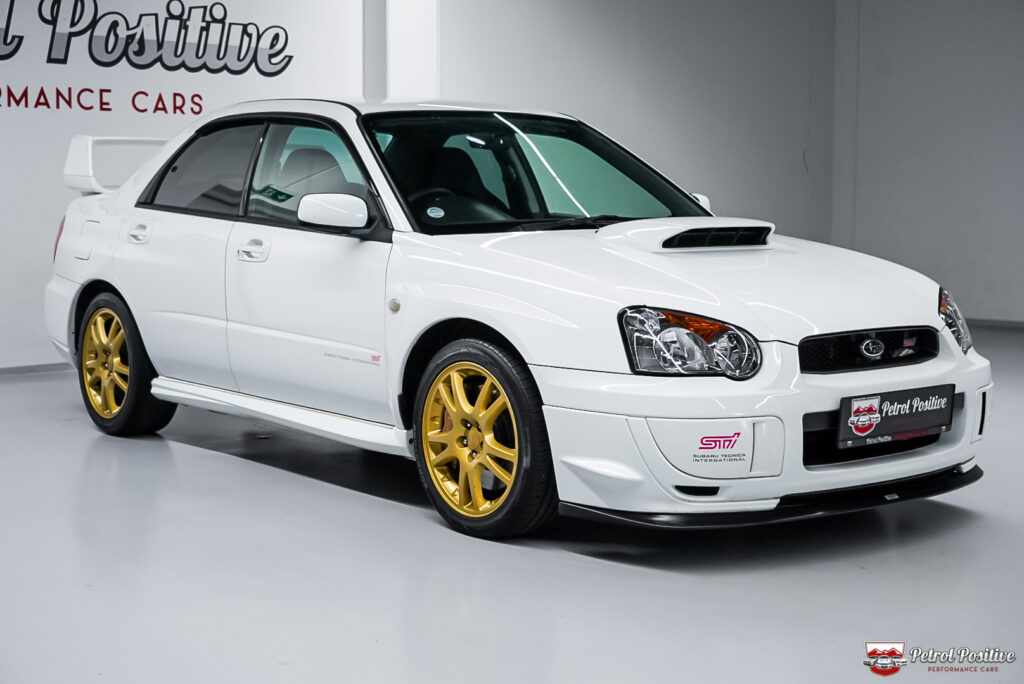 JDM Subaru Impreza STi Blobeye weiss DB – Petrol Positive Performance Cars GmbH