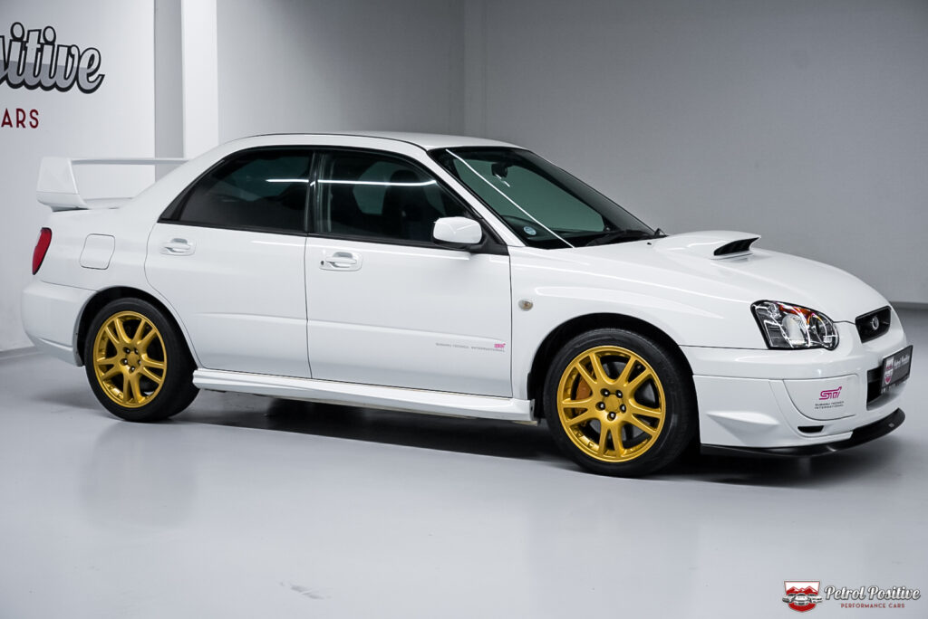 JDM Subaru Impreza STi Blobeye weiss DB – Petrol Positive Performance Cars GmbH