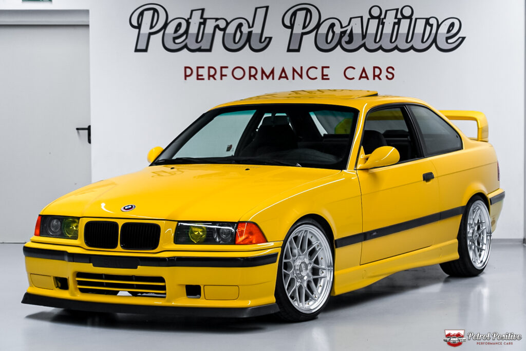 BMW E36 M3 Dakar Gelb – Petrol Positive Performance Cars GmbH